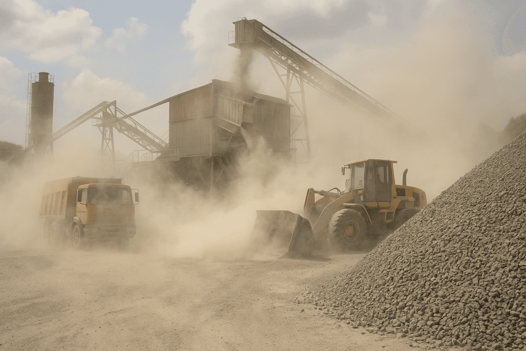 Dust Suppression Systems for Coal Handling Plants